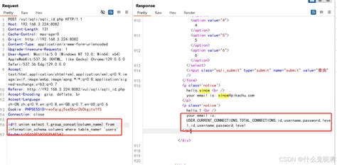 Pikachu Sql Inject 数字型注入（post）post注入的检测方法 Csdn博客