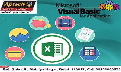 Top Excel VBA Training Centre In Delhi Aptech Malviya Nag Software Training Course In Malviya