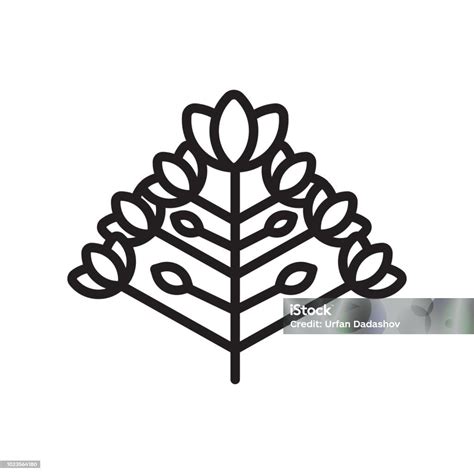 Yaprak Simge Vektör Işareti Ve Beyaz Arka Plan Üzerinde Yaprak Logo