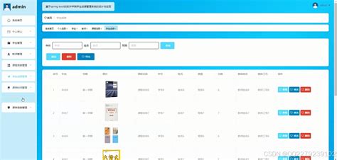 042基于java Ssm Springboot软件学院学生成绩管理系统课表时间（源码文档运行视频讲解视频） Csdn博客