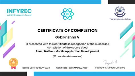 gobikrishna v on linkedin reactnative mobileappdevelopment