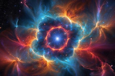 Premium Photo Supernova Spectacle Celestial Kaleidoscope In Space