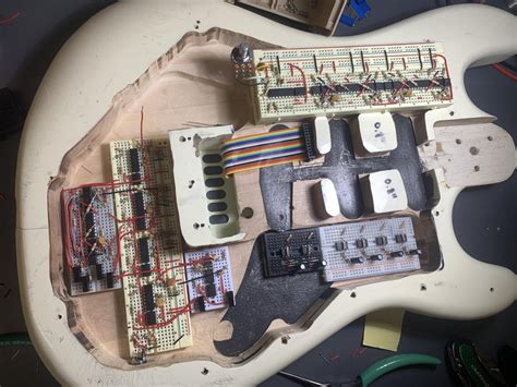 6 voice simple guitar synth 4 steps instructables