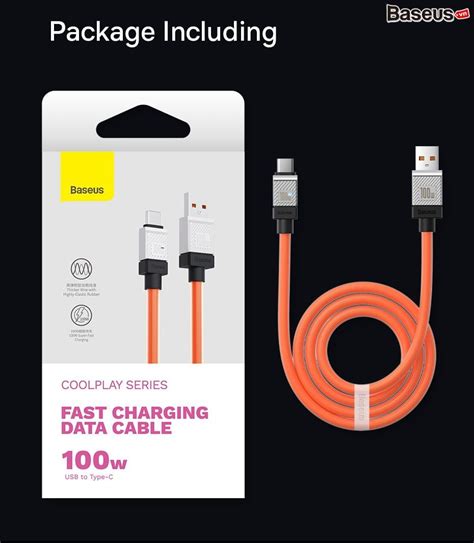 Cáp Sạc Nhanh Baseus CoolPlay Series Fast Charging Cable USB to Type C