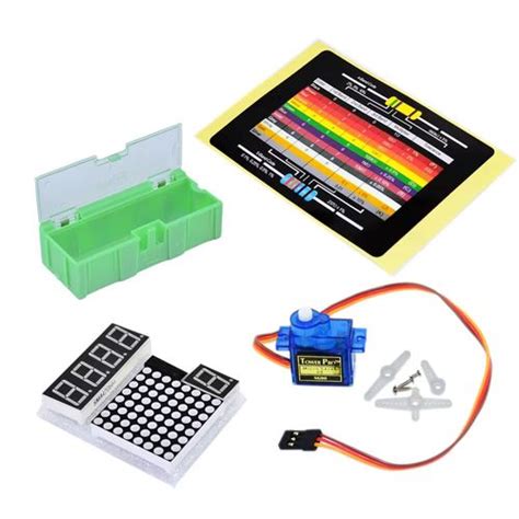 Iduino Elektronikos Komponentų Rinkinys Su Maketine Plokšte Skirtas