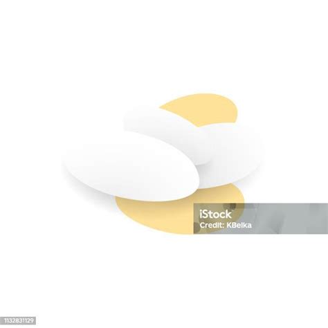 Ilustración De Figuras Blancas Con Sombras Y Elementos Coloridos Y Más