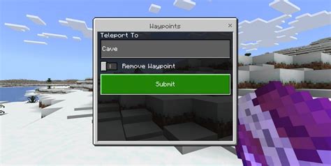 Waypoints Addon For Minecraft Pe 12012