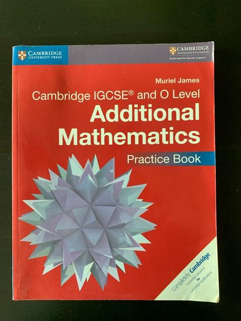 Additional Mathematics Practice Book Cambridge Igcse O Level Hobbies And Toys Books And Magazines
