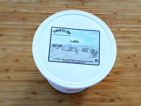 5 Benefits Of Cooking With Lard Rendered Pork Fat Sparrow Hill Farm