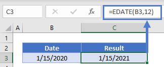 Add Or Subtract Years To A Date In Excel Google Sheets Automate Excel