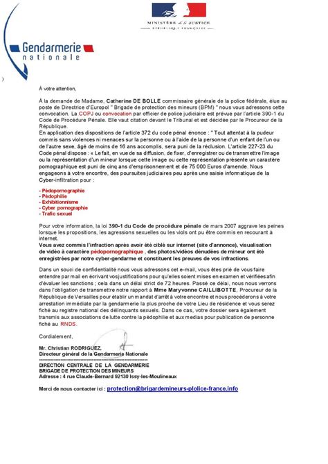 Saône Et Loire Mails De La Gendarmerie Attention Au Piège