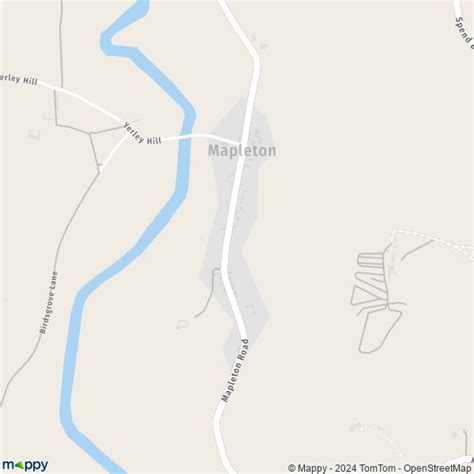 Map Mapleton Map Of Mapleton De6 2 And Practical Information
