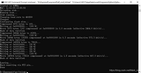 乐鑫esp32开发 1vscode创建新工程，编译，下载烧录，监视端口，点亮一个ledvscode怎么查询esp32信息端口 Csdn博客