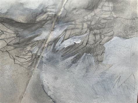 Experimental Graphite Sketching Muddy Colors
