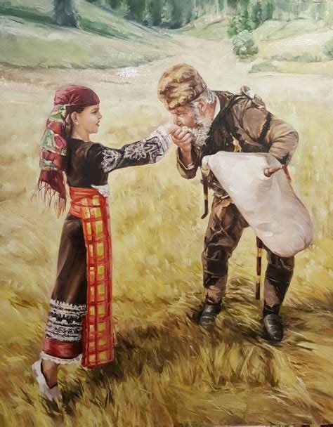 Vasil Goranov ЖЪТВАРКИ маслени бои платно Васил Горанов Harvesters