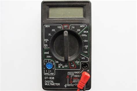 Обзор мультиметра DT 838 - Diodnik
