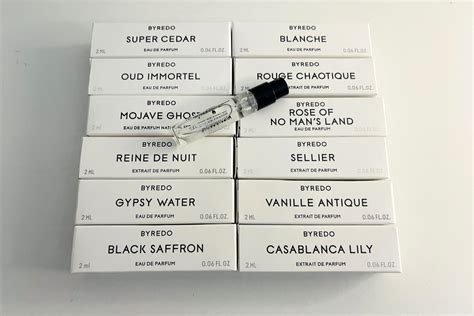 Byredo Perfume 2ml Samples Size ~ Choose Sencents New With Box