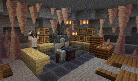 Minecraft Medieval Blacksmith Interior