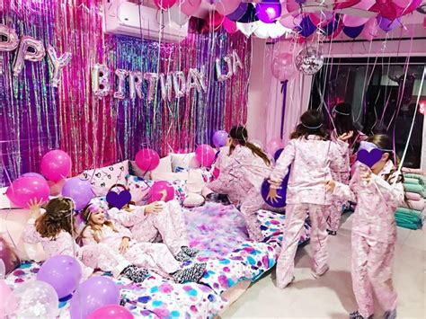 Girls Slumber Party In 2024 Slumber Party Birthday Birthday
