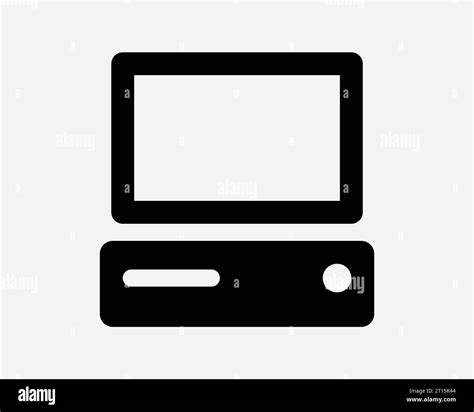 old computer icon desktop laptop vintage tech technology equipment