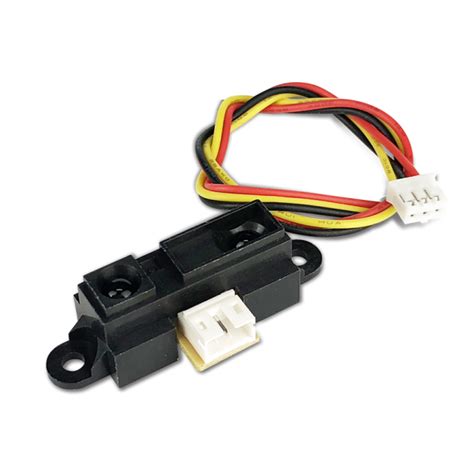 sensor ir sharp 10 80cm sensores para robótica robocore