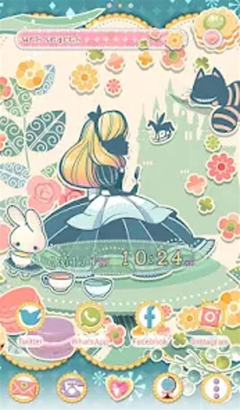 Alice In Candy Land Theme для Android — Скачать