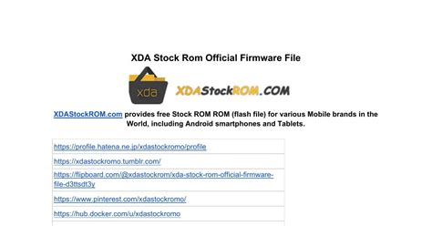 xda stock rom official firmware file docx docdroid