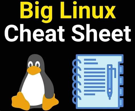 Ultimate Cheat Sheet 4 Linux Console Commands