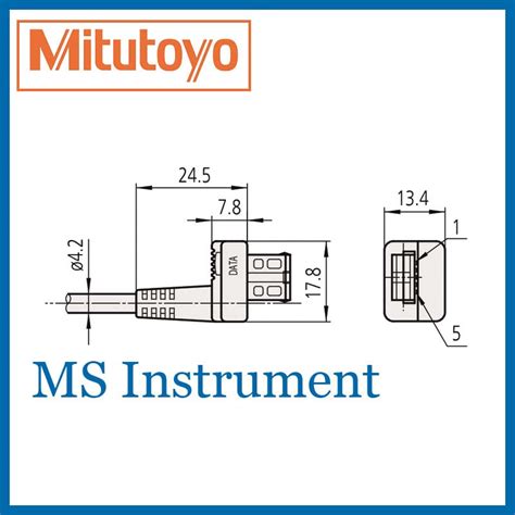 Mitutoyo Usb Input Tool Direct 06afm380c For Digimatic Caliper Ms Instrument