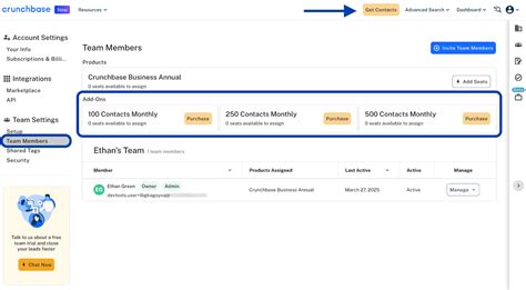 How Do I Get Contact Data Crunchbase Knowledge Center