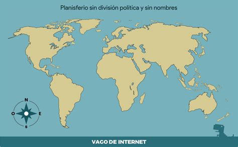 Planisferio Sin División Política Y Sin Nombres 100 Gratis