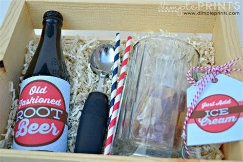 Root Beer Float In A Box Free Printable And T Idea Free Printable