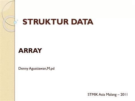 Ppt Struktur Data Powerpoint Presentation Free Download Id 5653468