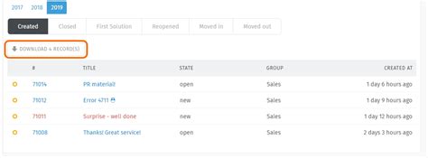 Report Profiles — Zammad Documentation