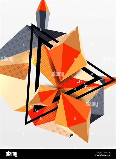 3d Polygonal Elements Abstract Background 3d Polygonal Elements Abstract Background Textured