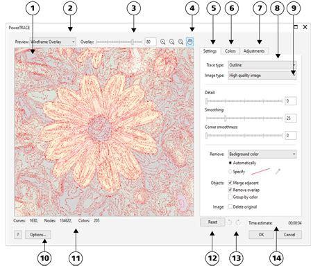 CorelDRAW Help PowerTRACE Controls