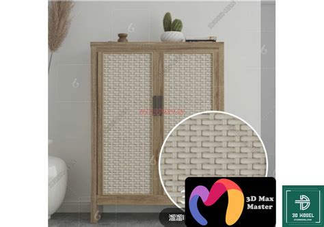 Material Textures Rattan 0289 3d Max Master