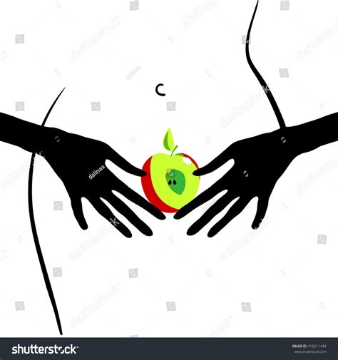 Woman Apple Erotica Vector Format Stock Vector Royalty Free 416211448 Shutterstock