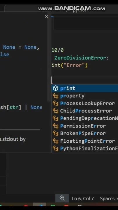 Try-Except Block In Python || Complete Python Course #61 #viral #shorts ...