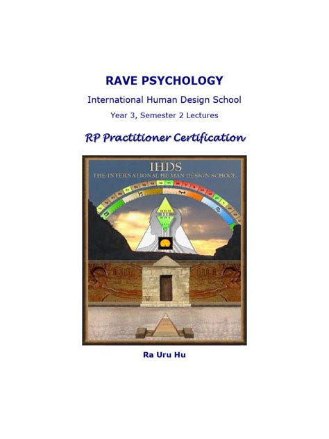 Human Design Rave Psychology Year 3 Semester 2 Pdf