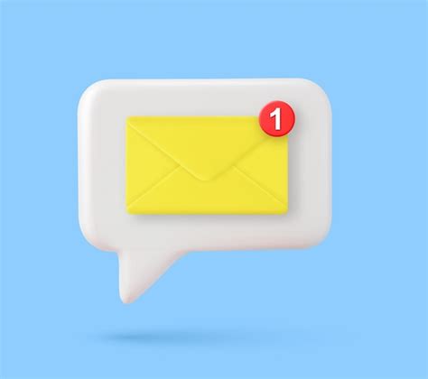 Premium Vector 3d Email Icon