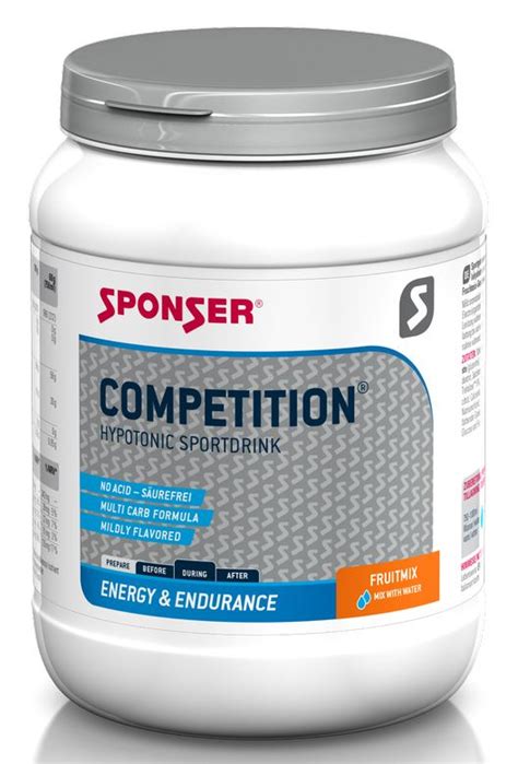 Napój SPONSER COMPETITION Malina puszka 1000g (NEW). - Mistral Rowery ...