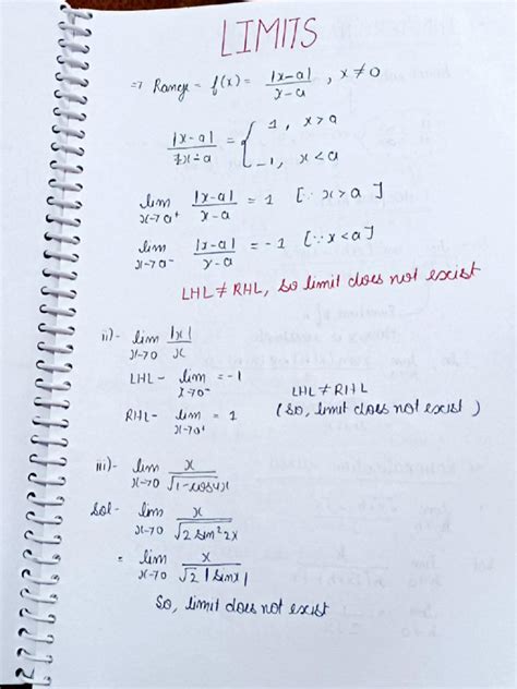 limits pdf