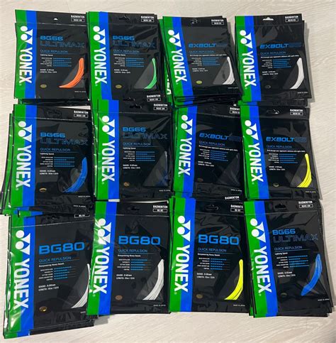 Yonex Badminton String Authentic Sports Equipment Sports And Games Racket And Ball Sports On