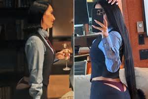 Kim Kardashian Kicks Off Shocking Alls Fair” Fashion With A Thong