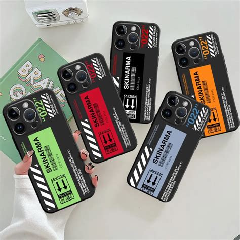 트렌드 라벨 실리콘 휴대폰 케이스 아이폰 11 12 13 14 프로 맥스 7 8 플러스 Xs Xr I13