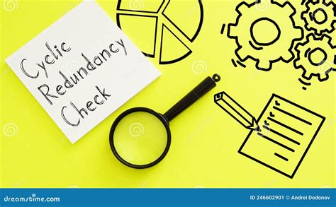 Cyclic Redundancy Check CRC Is Shown Using The Text Stock Image Image Of Concept Term