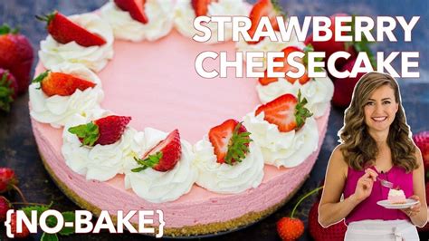 Whipped Strawberry Cheesecake Recipe Natashas Kitchen Recipes