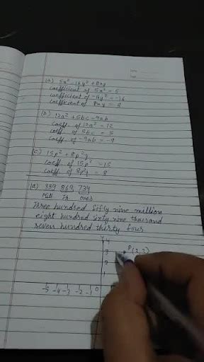 Iii Use Graph Paper For This Question Take Cm Unit On Both Axes