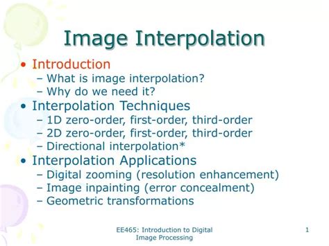 PPT Image Interpolation PowerPoint Presentation Free Download ID 6970203